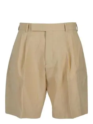 Paul Smith Pleated Shorts - Sand