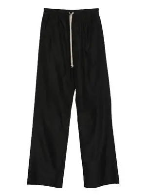 MONCLER + RICK OWENS Drawstring Wide Leg Trousers - Black