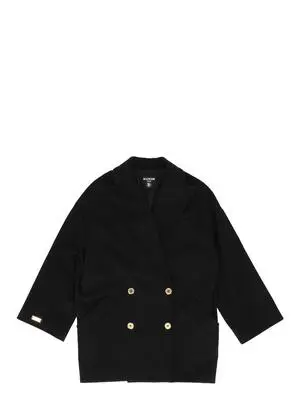 Balmain Double Breasted Coat - Red