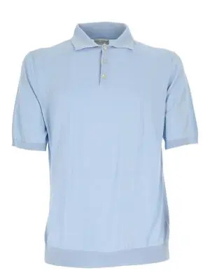 BALLANTYNE Short Sleeves Polo - Blu