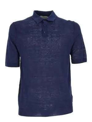 BALLANTYNE Short Sleeves Polo - Blu
