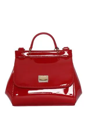 Dolce & Gabbana Mini Sicily Shoulder Bag - Red