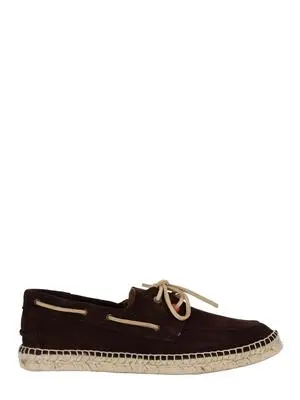 ABARCA Uomo Espadrille Moccasins - Red
