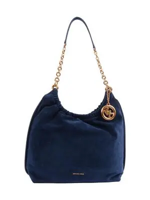 Michael Kors Large Cinch Messenger Bag - Blu
