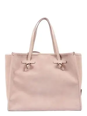 GIANNI CHIARINI Leather Tote Bag - Red