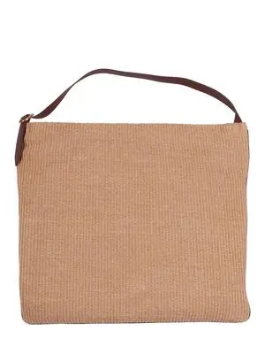 CLAUDIO ORCIANI Raffia Handbag - Red