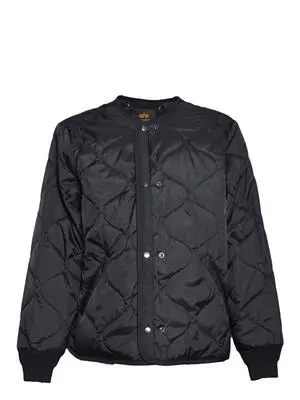 Alpha Industries Quilted Jacket - Nero