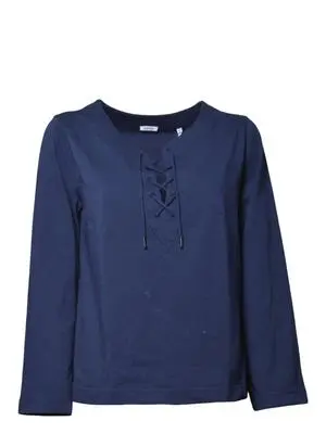 ASPESI Aspesi Long Sleeve Lace Up Shirt
