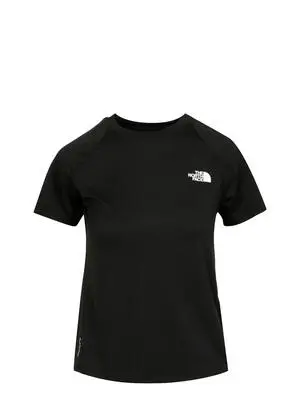 The North Face Short Sleeve Crew Neck T-shirt With Heat Transfer Logo - Black