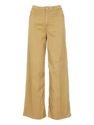 CRUNA Palazzo Leg Trousers - Olio