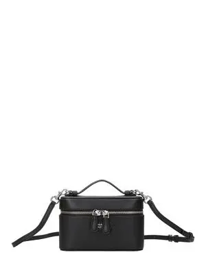Marc Jacobs Leather Vanity Case - Black