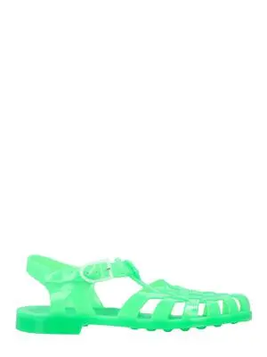 MEDUSE Méduse Sun Fisherman Sandals - Green Fluo