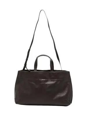 LIHANN GEORGE Elli Leather Tote Bag - Brown