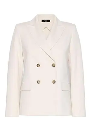 Max Mara Double-breasted Jacket - Ivory