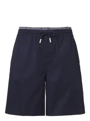 Loewe Cotton Bermuda Shorts - Blue