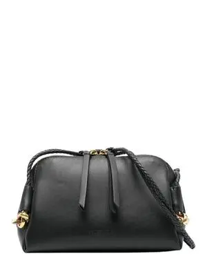 Bottega Veneta Concert Leather Clutch - Black