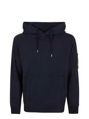 C.P. COMPANY Cotton Hoodie - Blue
