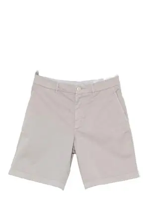 Brunello Cucinelli Cotton Bermuda Shorts - Brown