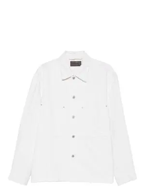 LEMAIRE Cotton Overshirt - White