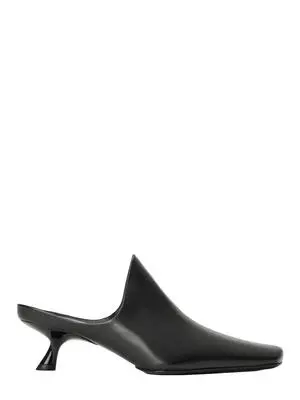 Loewe Emily Leather Mules - Black