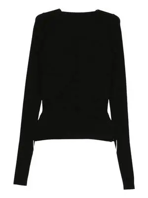 Rick Owens Long Sleeve Top - Black