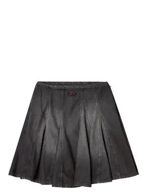DIESEL® Denim Mini Skirt - Grey