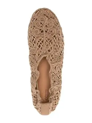 ODISSI Iris Ballet Flats - Beige