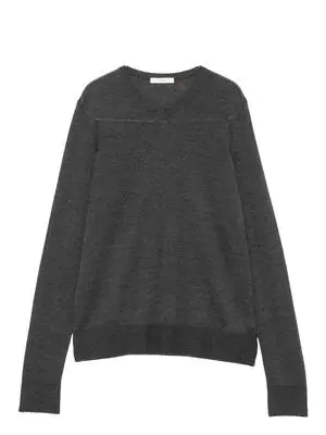 THE ROW Ondre Cashmere Sweater - Grey