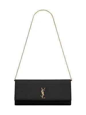 Saint Laurent Kate Clutch - Black