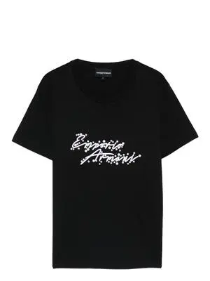 Emporio Armani Logo T-shirt - Black