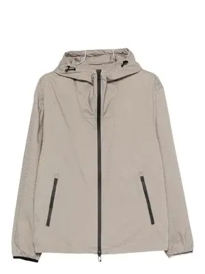 Emporio Armani Textured Nylon Blouson Jacket - Grey