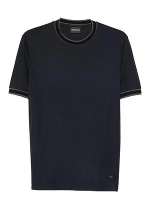 Emporio Armani Logo T-shirt - Blue