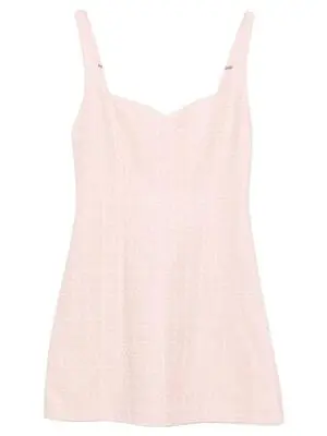 Alice + Olivia Sweetheart Neckline Sleeveless Mini Dress - Pink