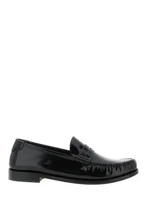Saint Laurent Le Loafer Moccasin - Black