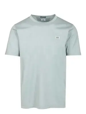 C.P. COMPANY C. P. Company Logo Cotton T-shirt Sky Blue