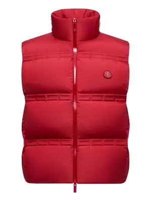 MONCLER X ASAP ROCKY Sparky Puffer Vest - Red