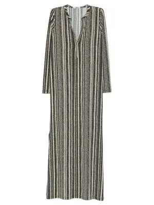 SIYU Baez Striped Kaftan Dress - Multi