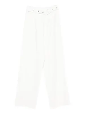 MRZ Wide-leg Trousers - White