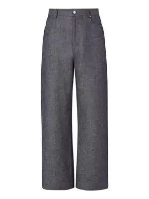 Fendi Long Jeans - Blue