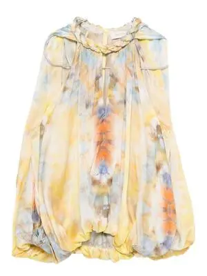 Zimmermann Alchemy Printed Blouse - Yellow