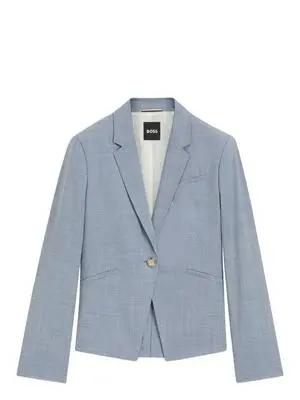 BOSS Single-breasted Blazer - Grey