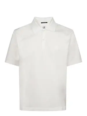 C.P. COMPANY C. P. Company Polo Shirt With Logo - White