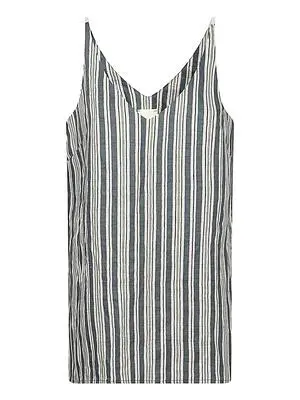 OPIFICIO Linen Blend Striped Top - Multi