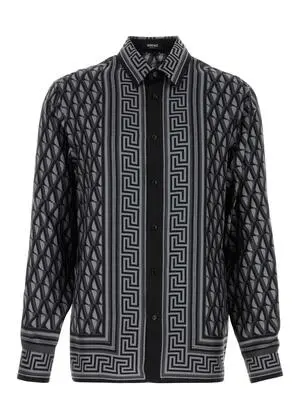 Versace Cotton Shirt - Grey
