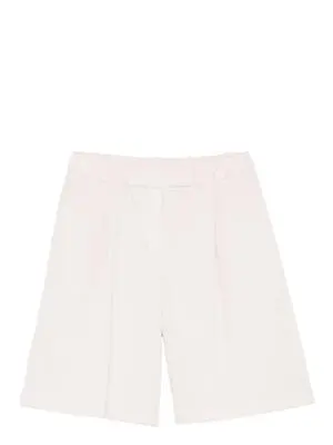 VIA MASINI 80 Via Masini 80 Cotton Bermuda Shorts Beige