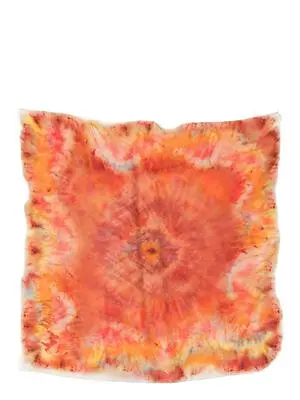 Zimmermann Printed Silk Foulard - Red