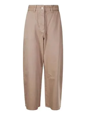 Studio Nicholson Chalco Cropped Jeans - Brown