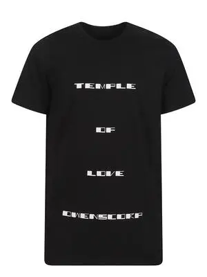 Rick Owens Level T T-shirt - Black