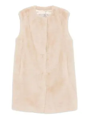 Herno Faux Fur Vest - Pink