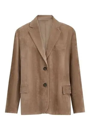 Brunello Cucinelli Single-breasted Jacket - Brown